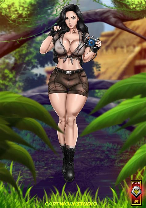 Rule 34 1girls Big Ass Big Breasts Breasts Cartworkstudio Curvaceous