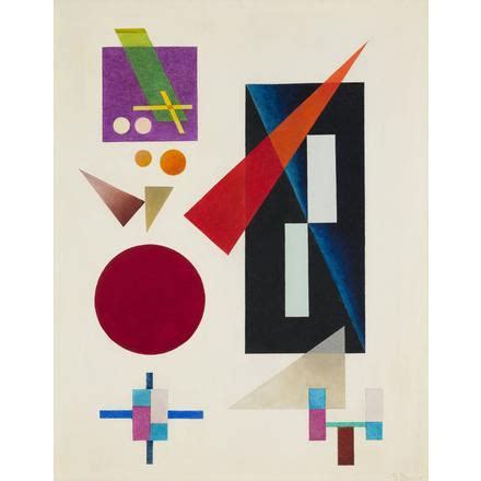 Rudolf Bauer Blue Point 1938 Mutualart