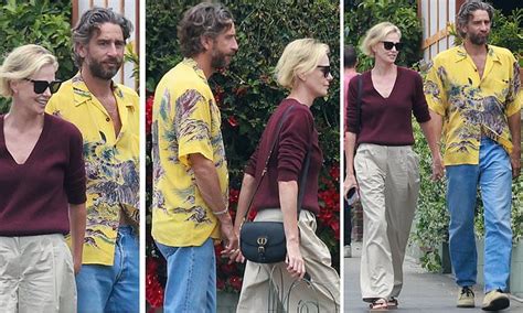 Charlize Therons Secret New Beau Is Handsome Model Alex Dimitrijevic Daily Mail Online