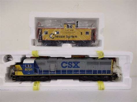 Mth Rail King 8701 Csx Sd60 Diesel Engine W Proto Sounds 3 0 30 20144 1 And Matching Chessie