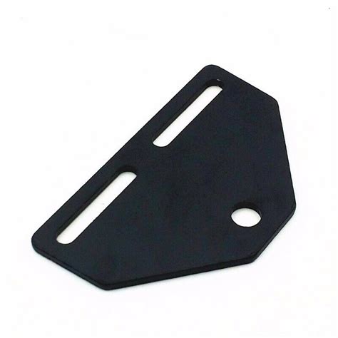 Black Motorbike Bottom Mount Headlight Bracket Ada Grandado