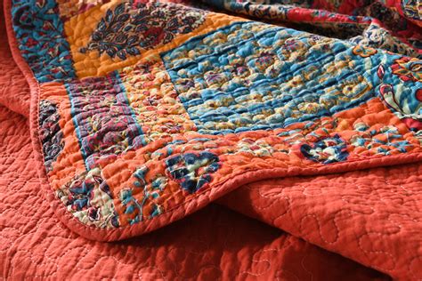100 Cotton Patchwork Coverlet Set Barris Coverlet Heaven
