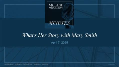 In The Latest Episode Of Mclane Middleton Minutes Whats Her Story… Mclane Middleton