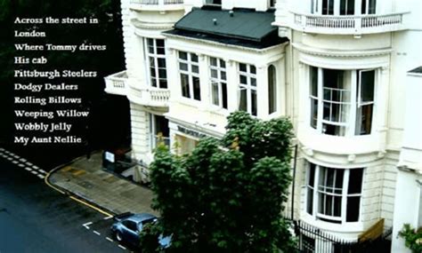 Cockney Slang Illustrated Poetry