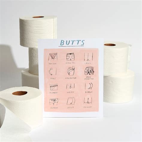 Butt Art Etsy