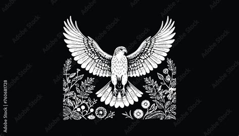 vetor de eagle osprey flying design eagle osprey eagle flying