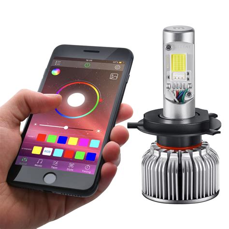 Lumen® App Controlled Rgb Led Headlight Conversion Kit