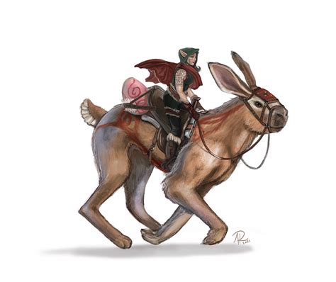 That Bunny Mount Fanart — Ashes Of Creation