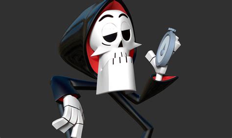 Grim Reaper Cartoon Network 3d Model By Sinh Nguyen