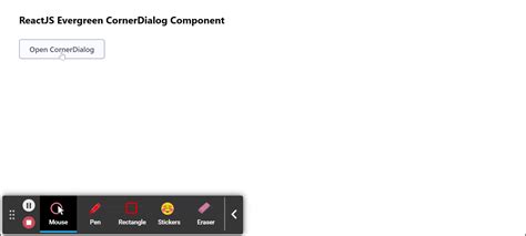 Reactjs Evergreen Cornerdialog Component Geeksforgeeks