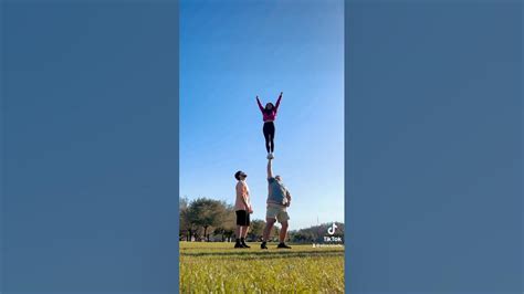 Outside Stunts Cheer Cheerteam Flyer Cheerfun Ucf Gkco Nfinity Coed Stunt Hit