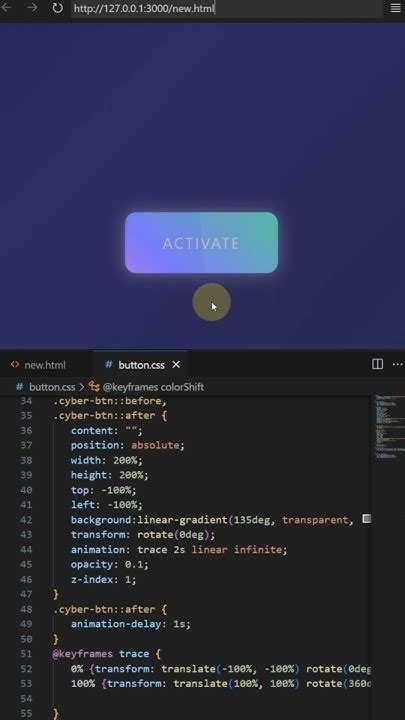 Micro Css Button With Hover Frontend Softwaredevelopment Webdevelopment Coding Programming