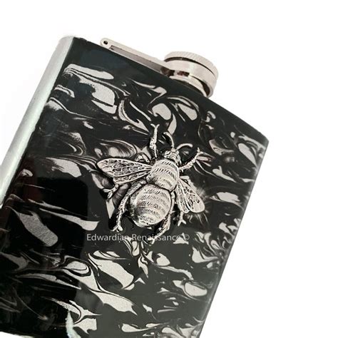 Bee Flask Etsy
