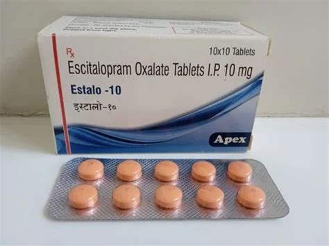 Escitalopram Oxalate Tablets At ₹ 775stripe Lexapro In Ahmedabad