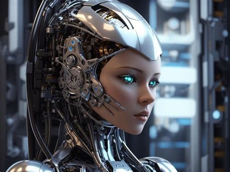 Premium Ai Image Prototype Mother 3d Illustration Of Metallic Science