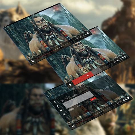 Design UI Video Player On Behance