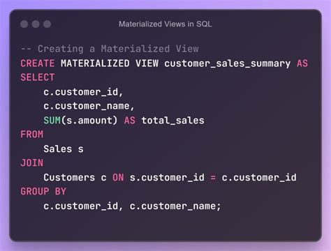 Shreekant On Linkedin Sql Dataanalytics Sqlinterviewprep Sqlchallenge Materializedviews
