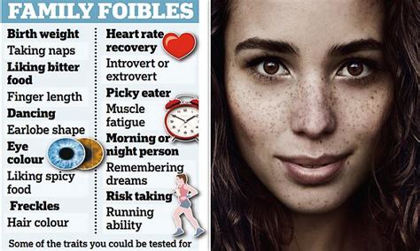 Are Freckles From Your Mum Or Dad New Tests Can Analyse Your Genetic