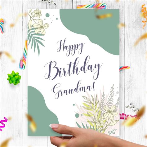Happy Birthday Cards For Grandma