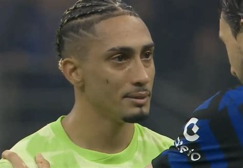 Raphinha And Gerard Martin Break Down In Tears After Barcas Ucl