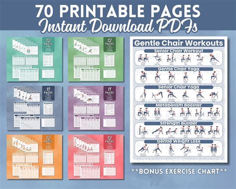 Travel Friendly Yoga Chair Yoga For Seniors 30 Day Fitness Cards