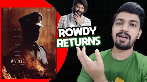 Vd 12 Official Announcement Vd12 First Look Reaction Vijay