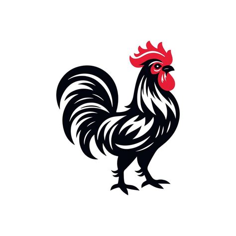 Rooster Clip Art Isolated Design Illustration 48016532 Vector Art At