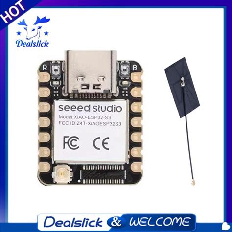 Seeed Studio Xiao Esp32 S3 Tiny Supermini บอร์ดพัฒนา Wi Fi 24ghz และ Bluetooth 50 สำหรับ