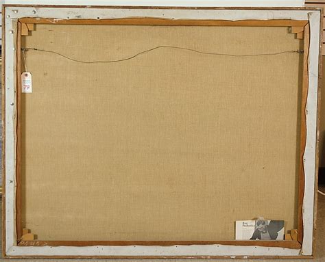 Lot Ray Prohaska Oil On Canvas New York California 1