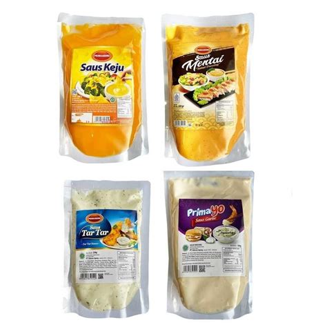 Jual Prima Agung Saus Keju Saus Mentai Saus Karbonara Saus Tartar