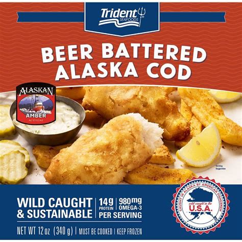 Buy Trident Pubhouse Battered Cod Frozen 12oz In United States