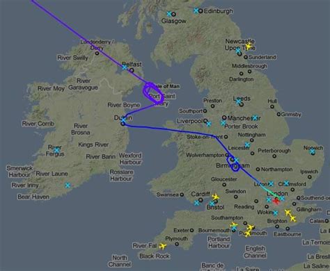 Crazy Flight Paths Britishideas