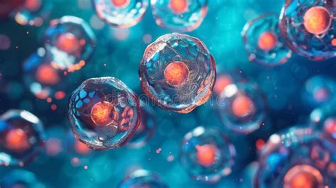 Stem Cell Microscope Background Stock Illustrations 3353 Stem Cell