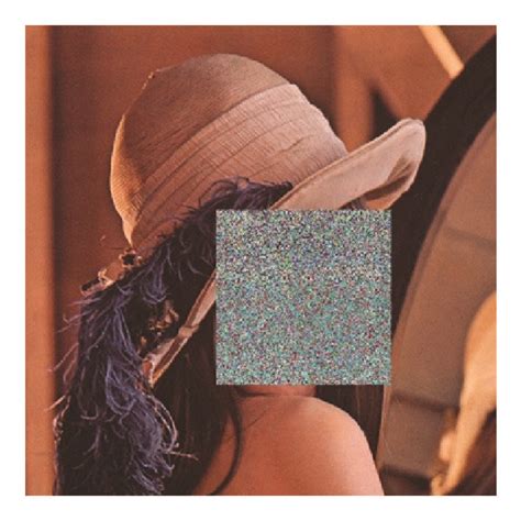 Encryption Process A Original Image B Encrypted Face And C Download Scientific Diagram