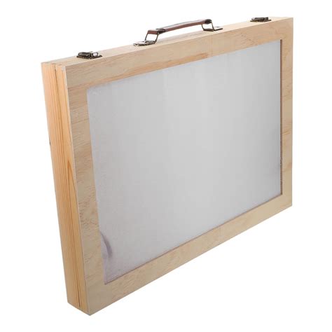 Raindrops Traditional Shadow Puppetry Box Handmade Puppet Screen Case