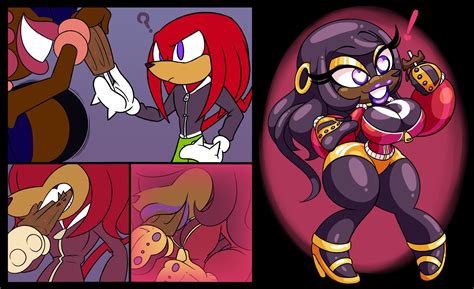 Rule 34 Black Skin Frost Lock Knuckles The Echidna Mobian Species Mtf Transformation Sonic