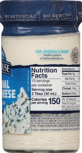 Litehouse Original Blue Cheese Dressing And Dip 13 Fl Oz Kroger