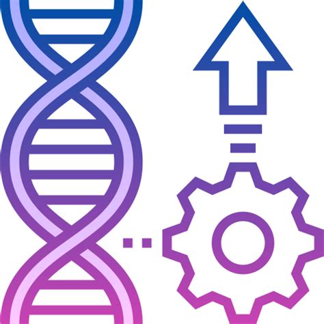 Gene Detailed Bright Gradient Icon