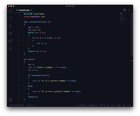 C Program To Check If A Number Is Perfect Or Not Codevscolor