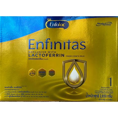 นมผง เอนฟาแล็ค เอนฟินิทัส สูตร 1 2850 กรัม ชนิดจืด Enfalac Enfinitas 1 2850 G Shopee Thailand