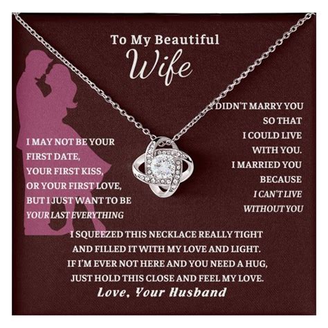 Jewelry To My Wife Soulmate Wife Wife Birthday Wife Wife Necklace