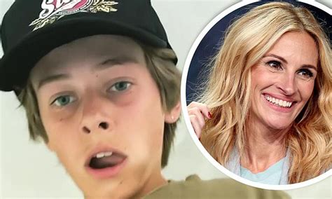 Julia Roberts Son Henry Skateboards On His 14th Birthday In Rare Video