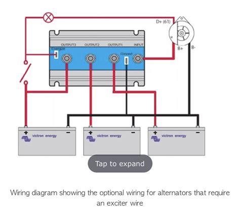 Wiring Diagram For Battery Isolator Wiring Flow Line