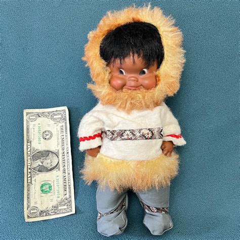 Vintage Arctic Eskimo Doll