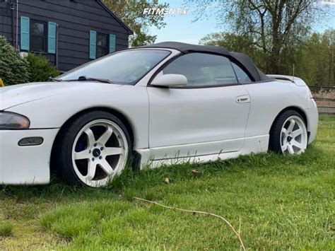 1998 Mitsubishi Eclipse Spyder Gst With 18x95 Avid1 Av6 And Vercelli