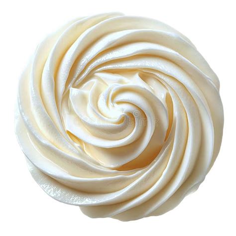 Creamy Swirled Butter Texture Food Background Rich Pale Dairy Sweet