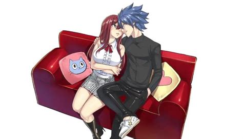 Gray X Erza Kiss