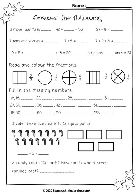 Year1 Math Worksheet Year1 And Year2 Mental Maths