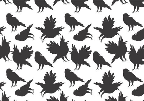 Crow Patterns 10 Free Pdf Printables Artofit