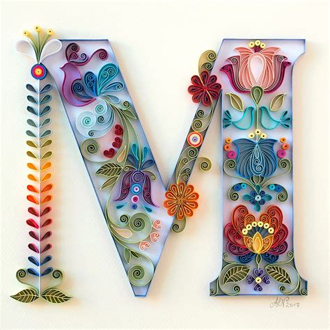 Creative Paper Lettering Artworks By Anna Chiara Valentini